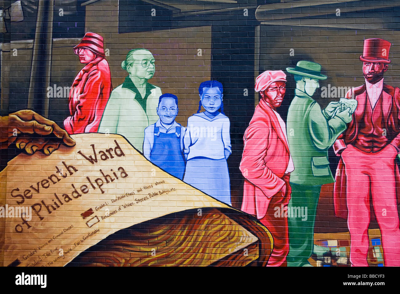 Seventh Ward Mural by Mural Arts Program South Street Philadelphia ...