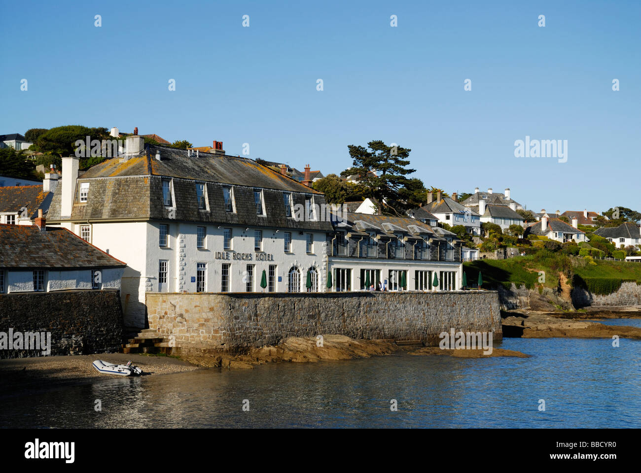 Hotel in St Mawes, Cornwall, UK Stock Photo - Alamy