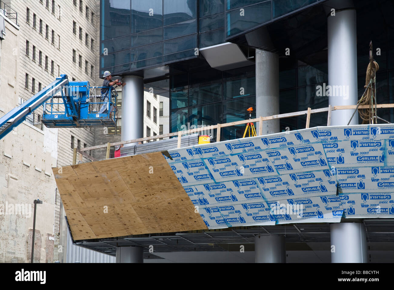 Skyscraper Construction Philadelphia Pennsylvania USA Stock Photo - Alamy