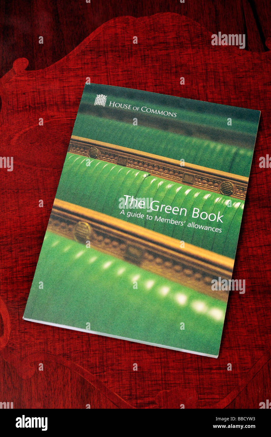 House of Commons The Green Book. A guide to Members' allowances Stock ...