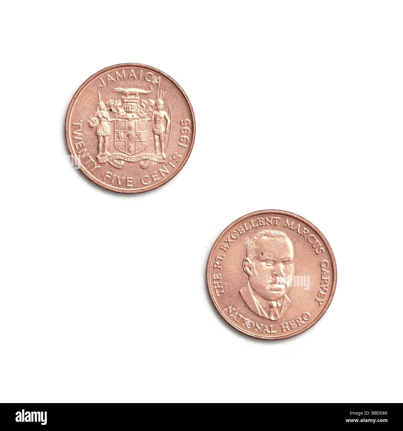 Old jamaican coins hi-res stock photography and images - Alamy