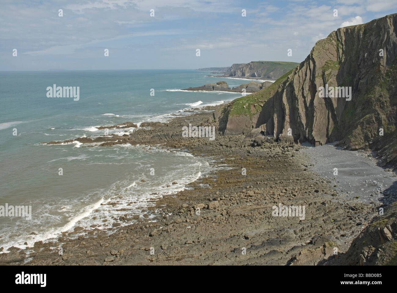 The north Cornwall coast near Cornakey Cliff Stock Photo - Alamy
