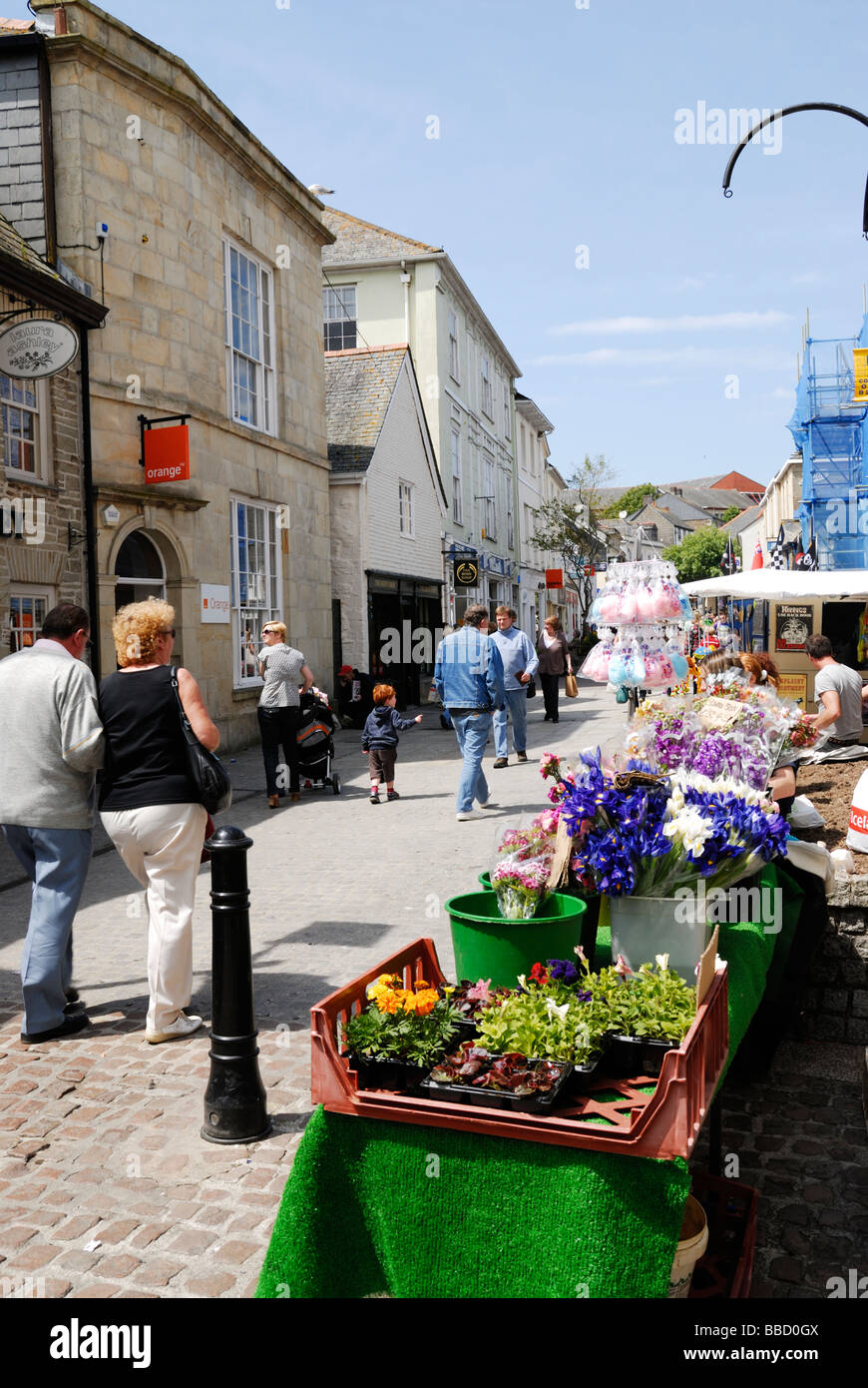Cornwall market town hi-res stock photography and images - Alamy