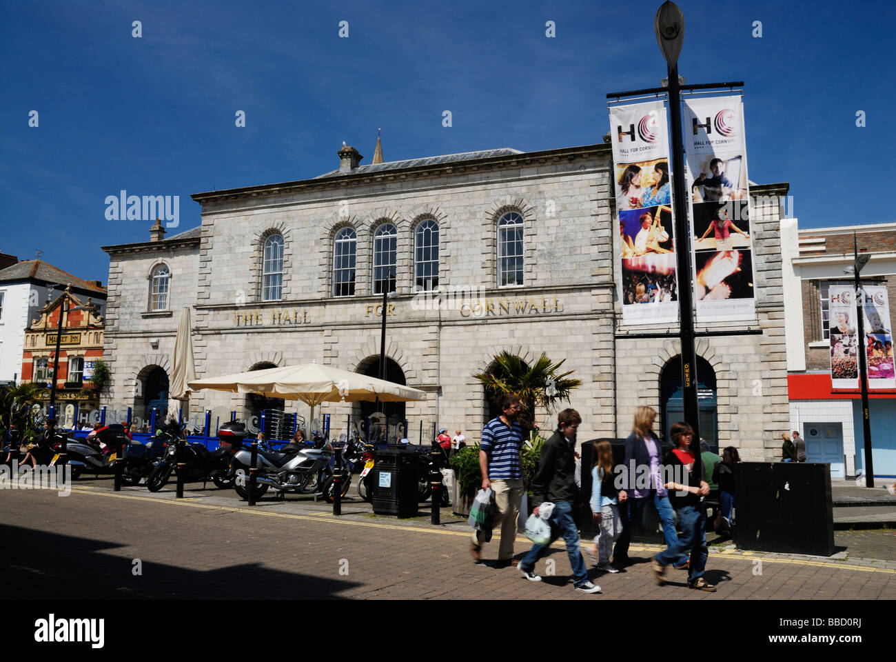Hall for cornwall truro hi-res stock photography and images - Alamy