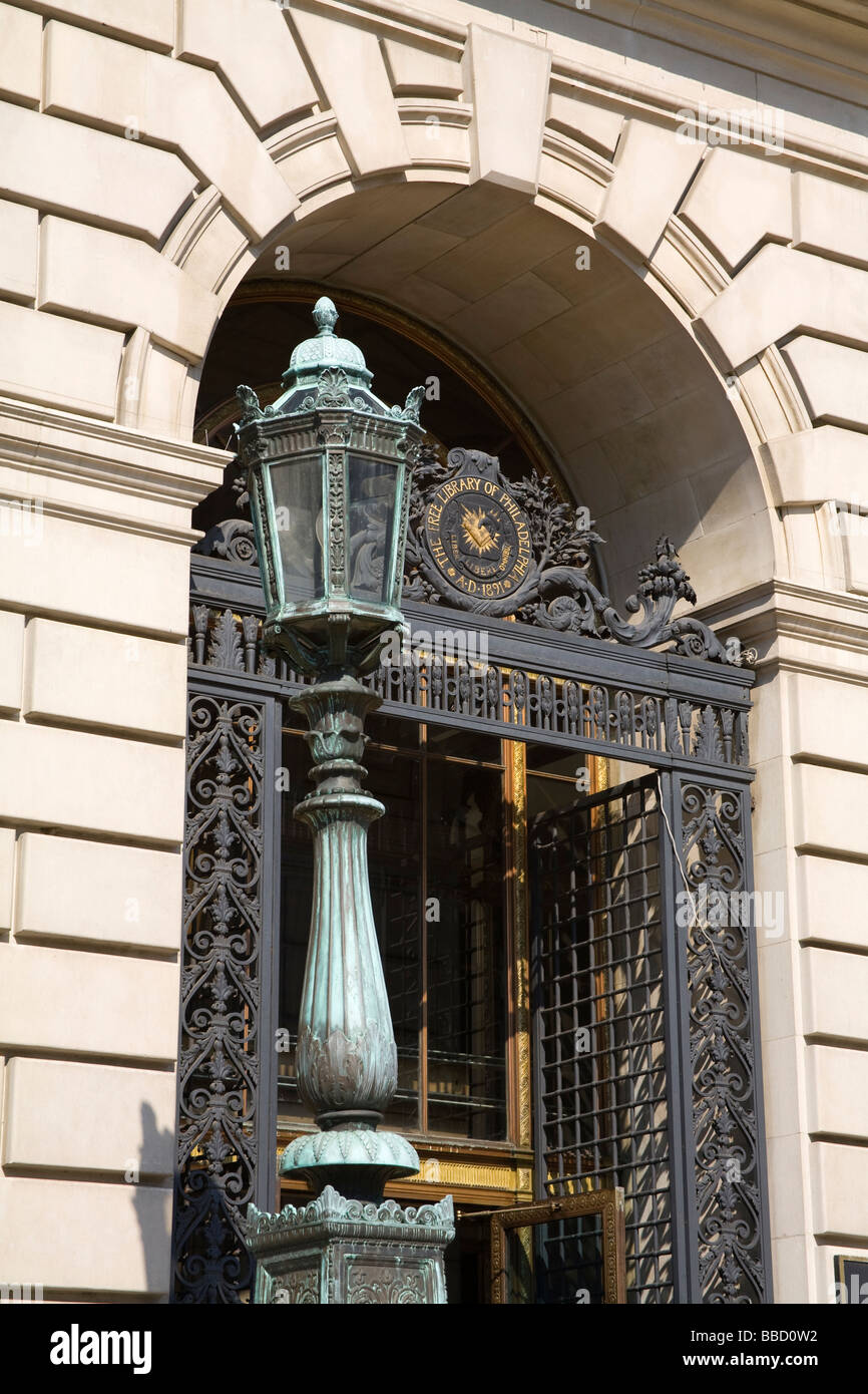 Free Library on Logan Square Philadelphia Pennsylvania USA Stock Photo ...