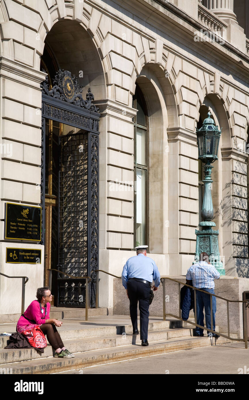 Free Library on Logan Square Philadelphia Pennsylvania USA Stock Photo ...