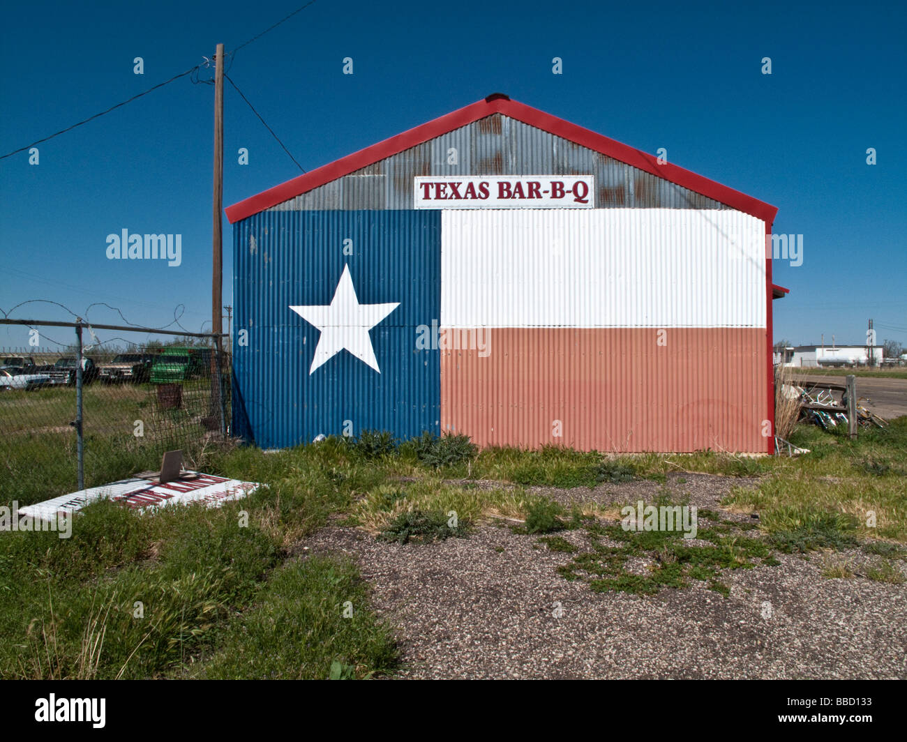 Texas flag barn hi-res stock photography and images - Alamy