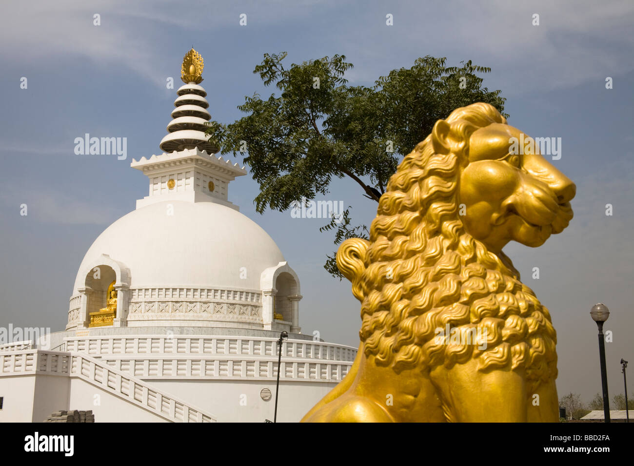 Vishwa Shanti Stupa, also known as World Peace Pagoda, Indraprastha ...