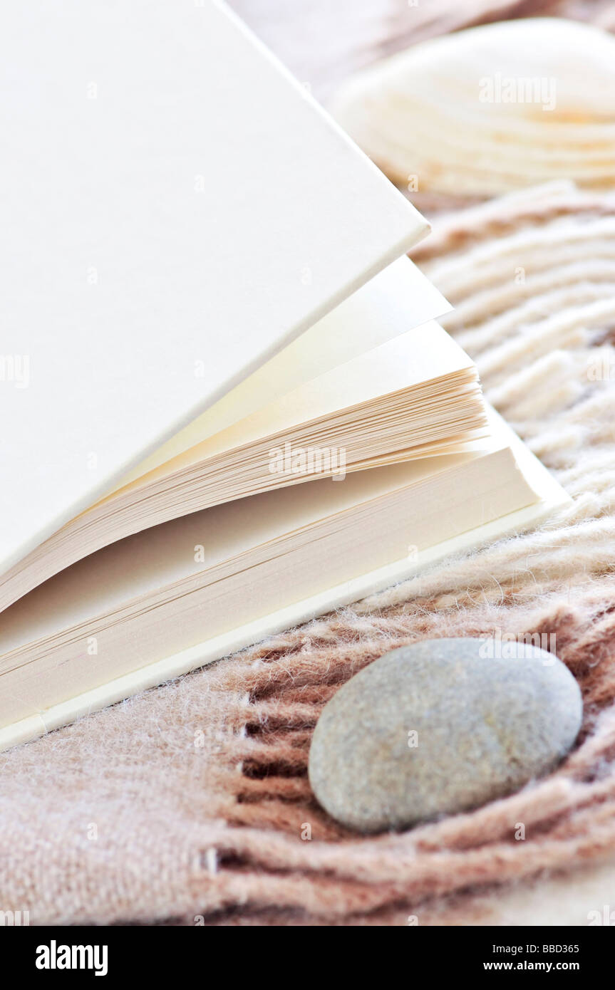 Quiet time relaxing and reading a book Stock Photo - Alamy