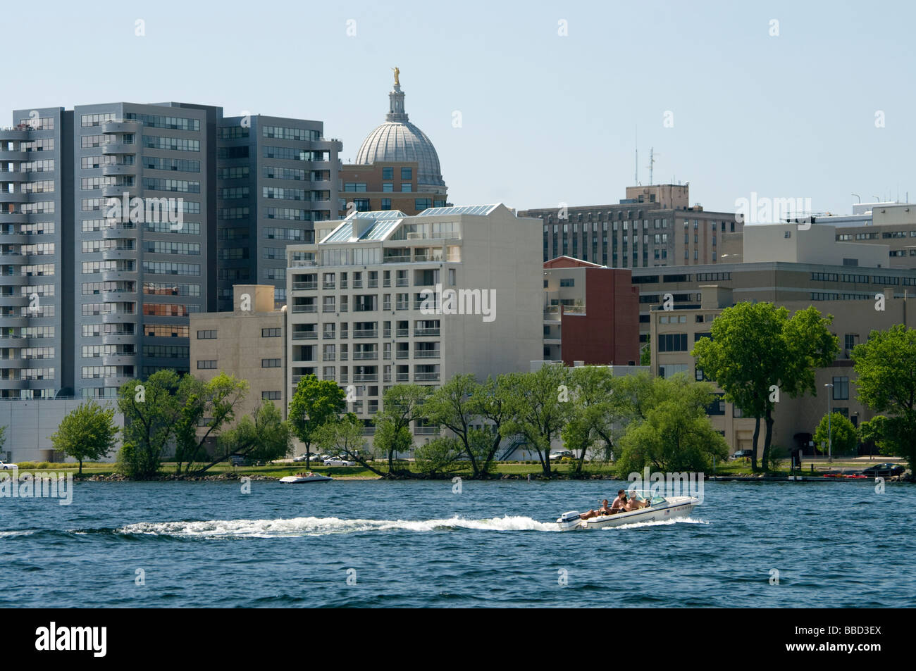 Lake monona downtown madison hi-res stock photography and images - Alamy