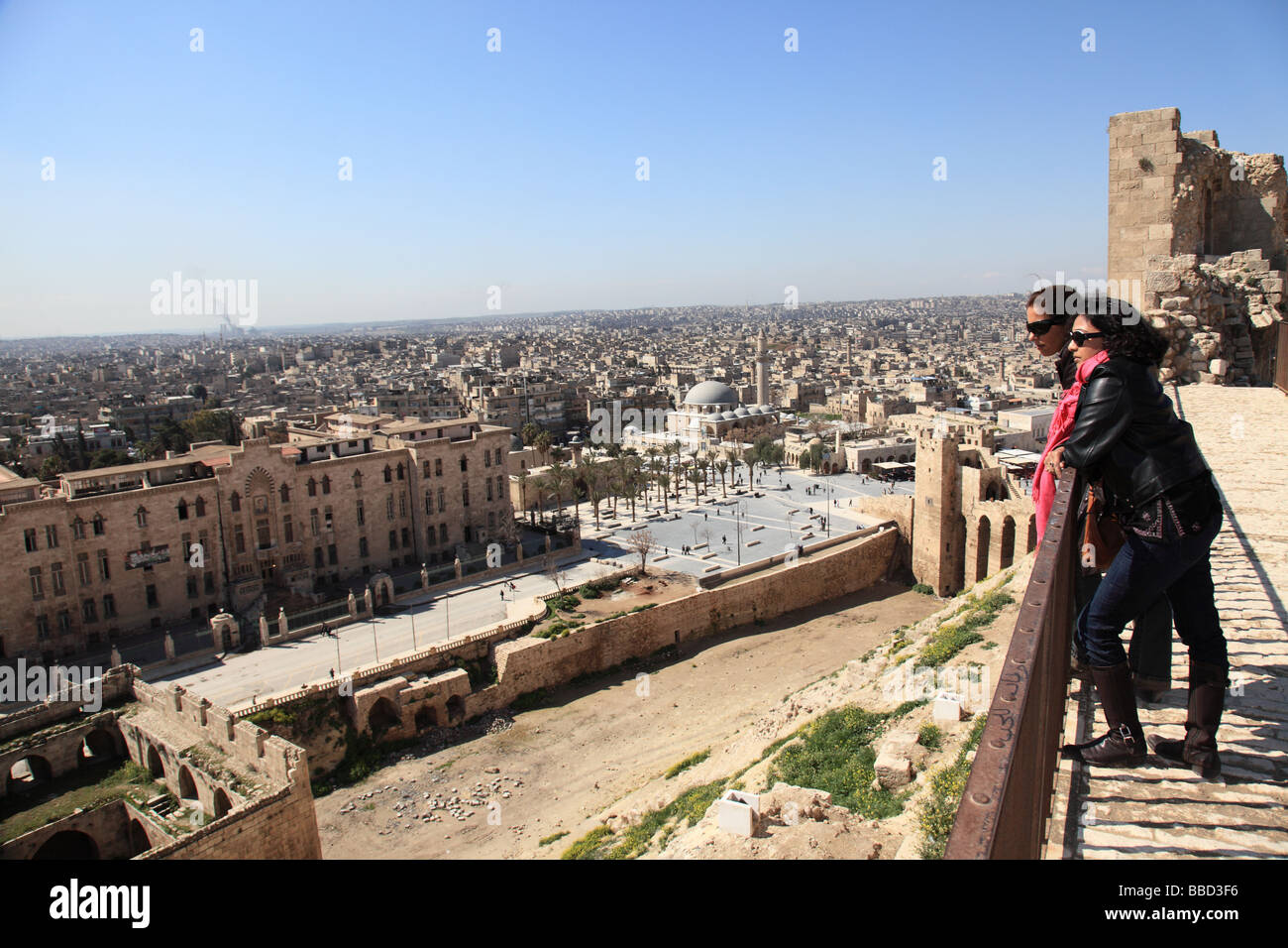 Aleppo citadel view hi-res stock photography and images - Alamy