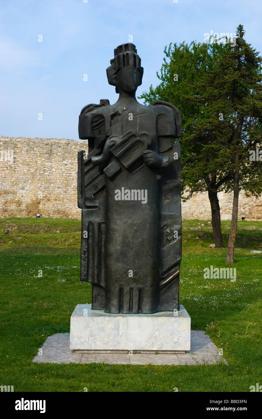 Statue in Kalemegdan park Belgrade Serbia Europe Stock Photo - Alamy