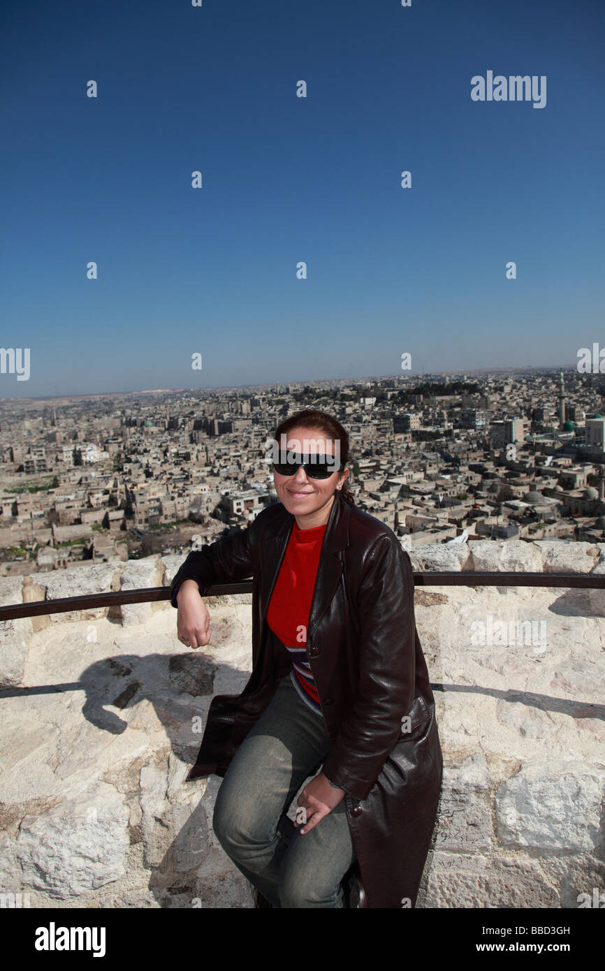 Aleppo Syria Syrian Middle East old ancient city Asia Citadel Aleppian ...