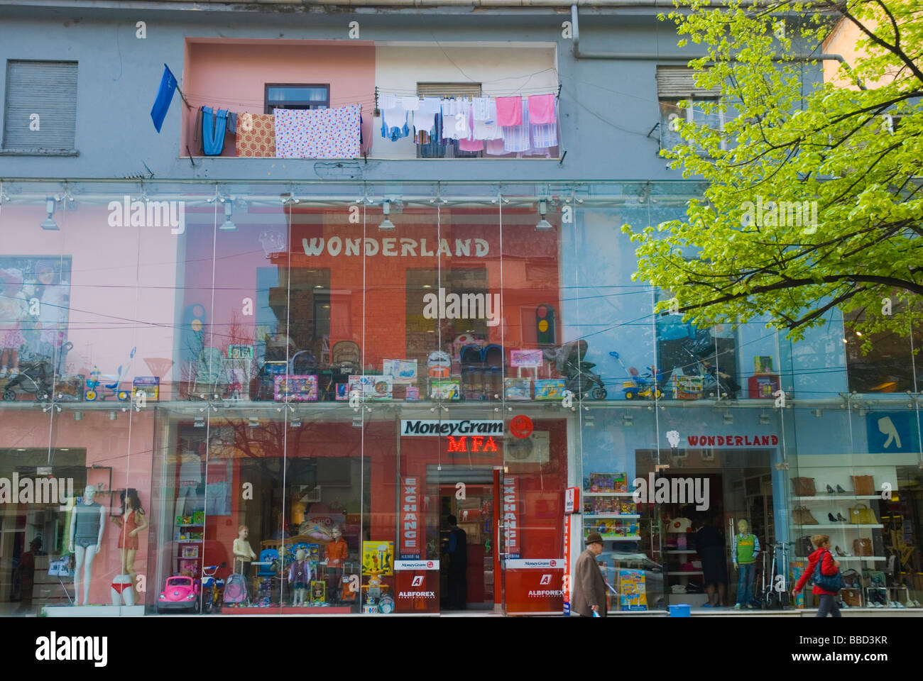 Blloku district Tirana Albania Europe Stock Photo - Alamy