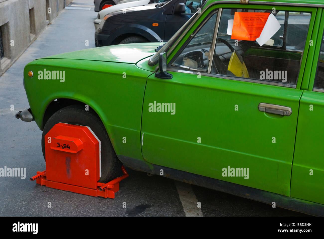 Boot wheel clamp hi-res stock photography and images - Alamy