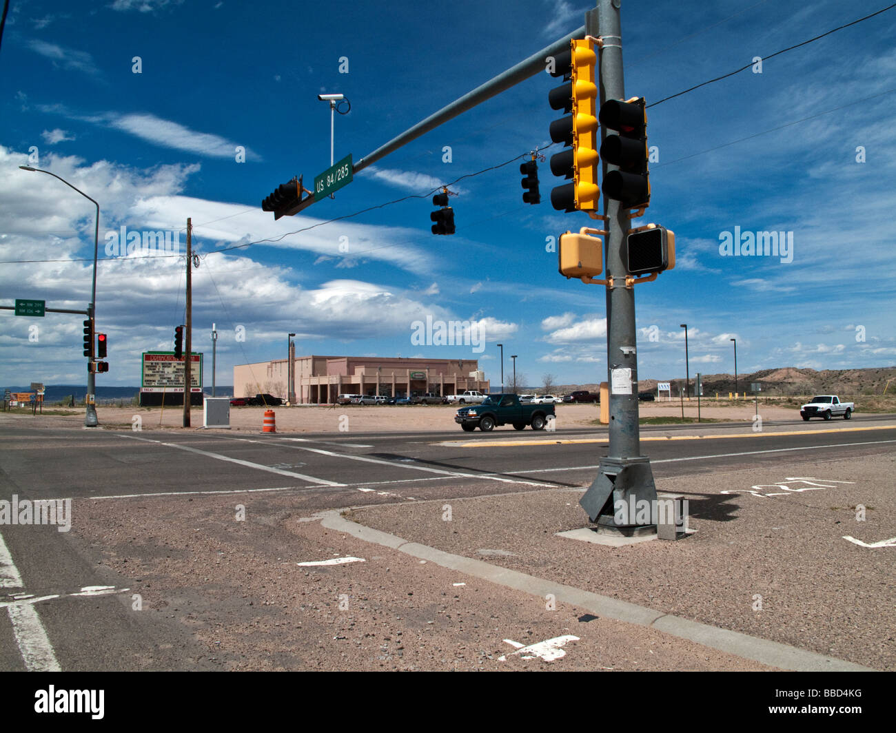 Usa road junction hi-res stock photography and images - Alamy