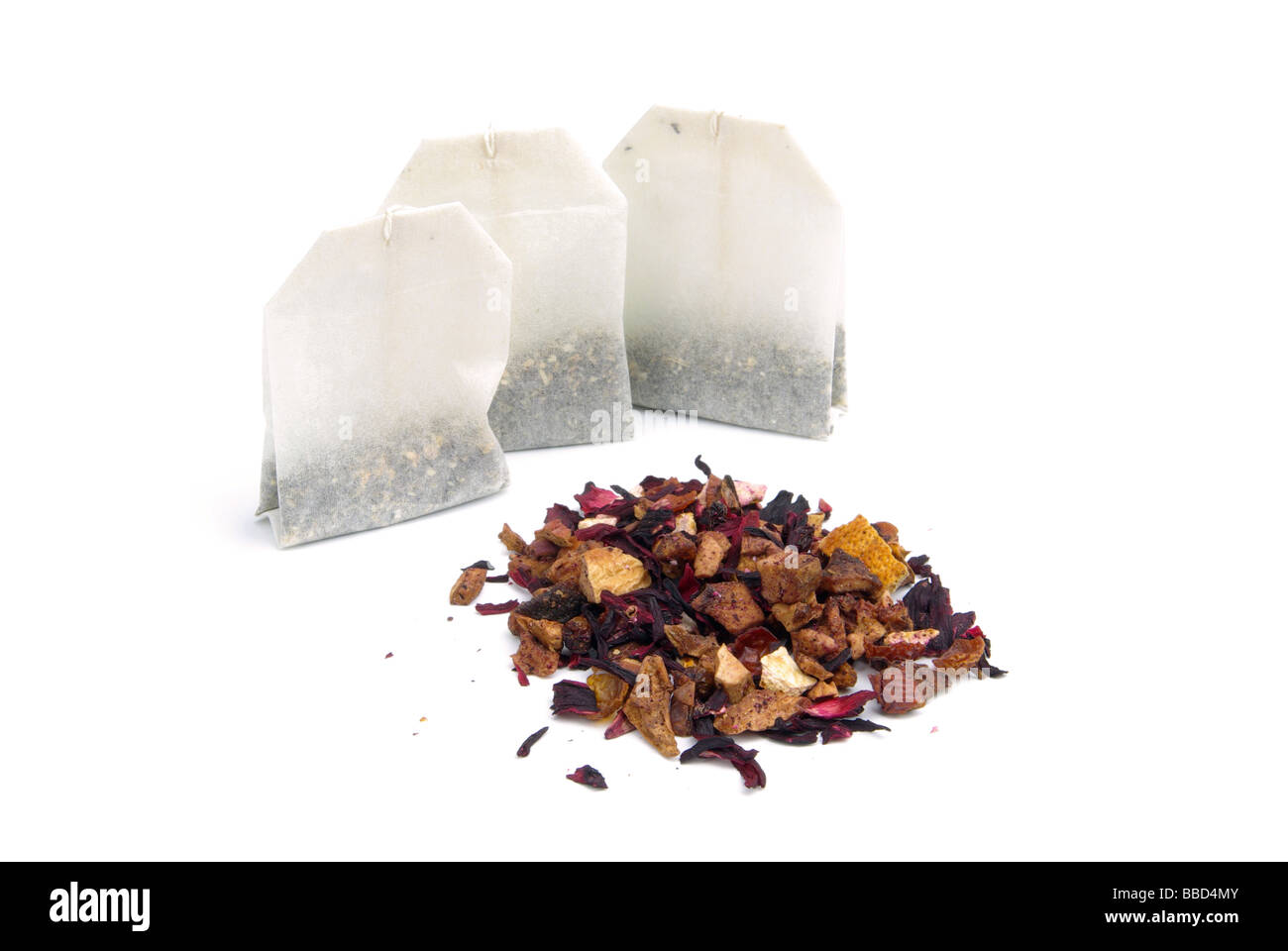 Fruit infusion tea bag Cut Out Stock Images & Pictures - Alamy