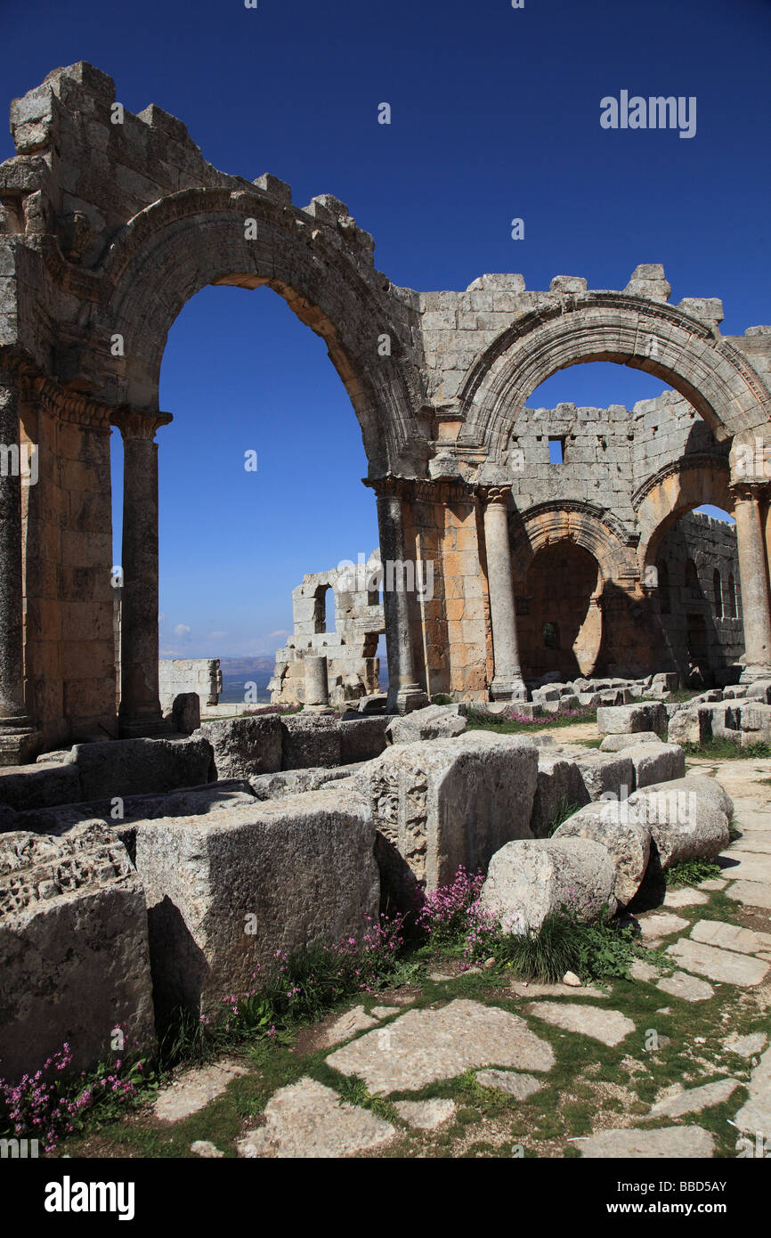 Pillar saint simeon syria hi-res stock photography and images - Alamy