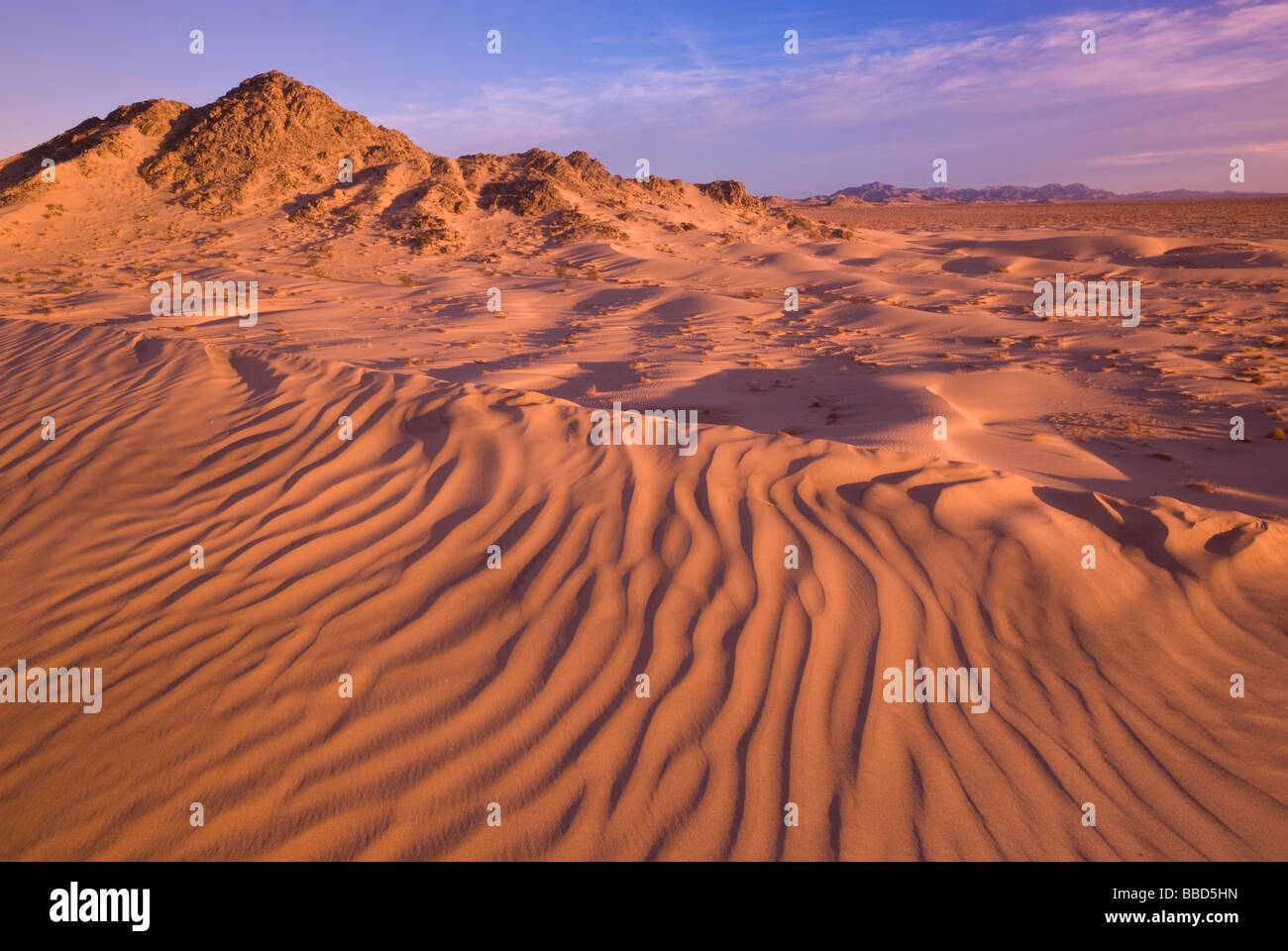 Cadiz dunes landscape at mojave desert hi-res stock photography and ...