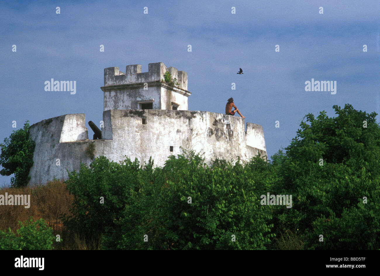 fort victoria cape coast ghana africa Stock Photo - Alamy