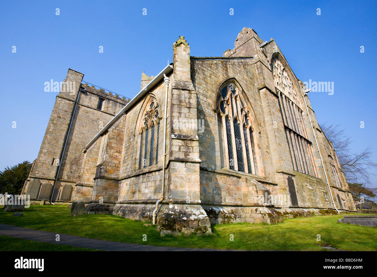 Cartmel Priory Cartmel Cumbria England Stock Photo - Alamy