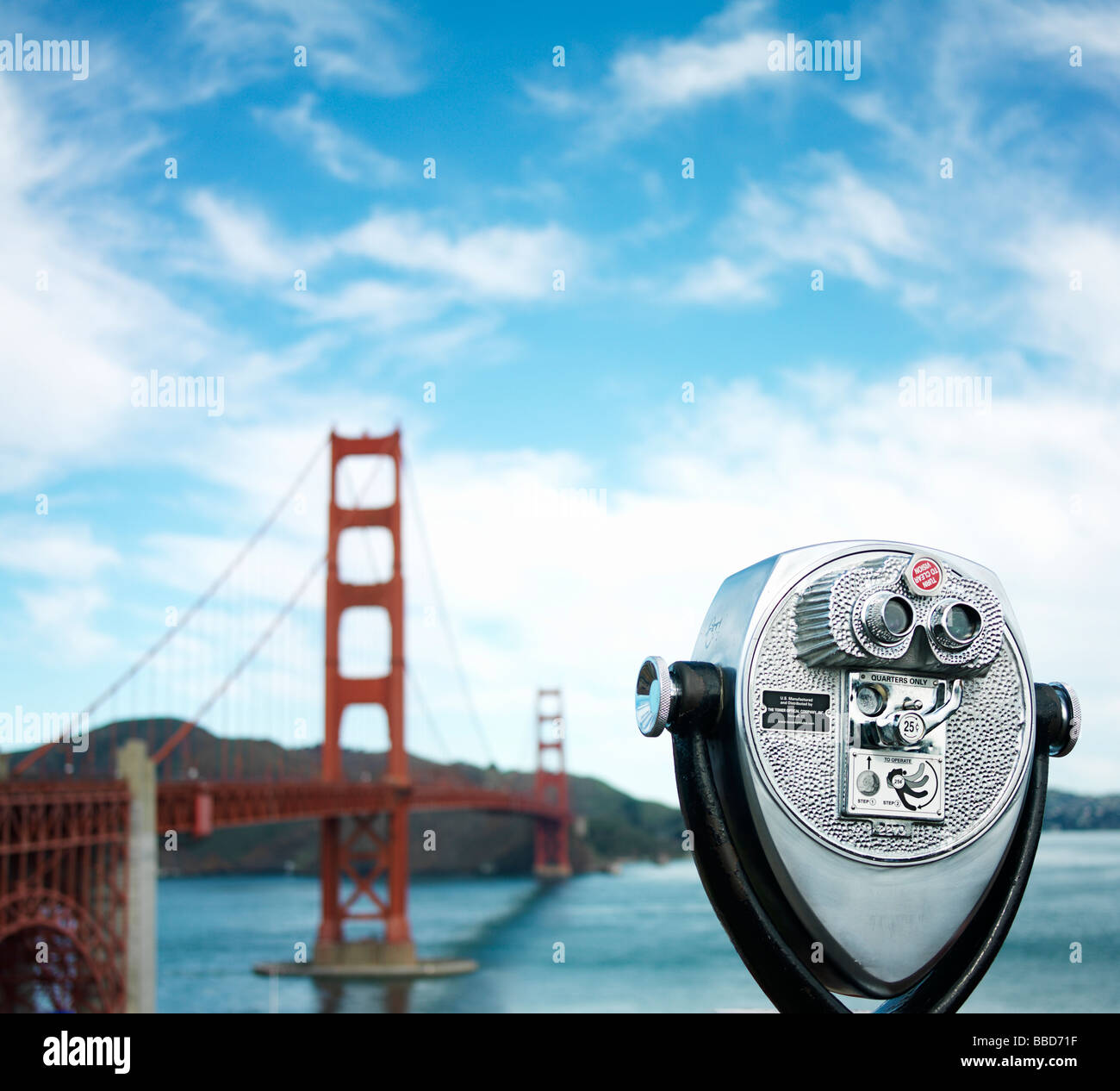 Binoculars golden gate bridge san hi-res stock photography and images ...