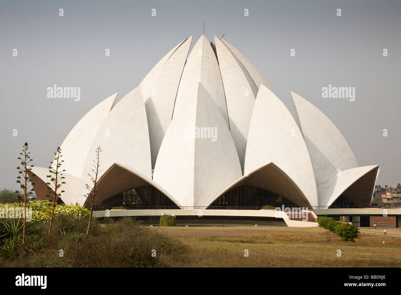 Bahai Temple, also known as the Lotus Temple, New Delhi, Delhi, India ...