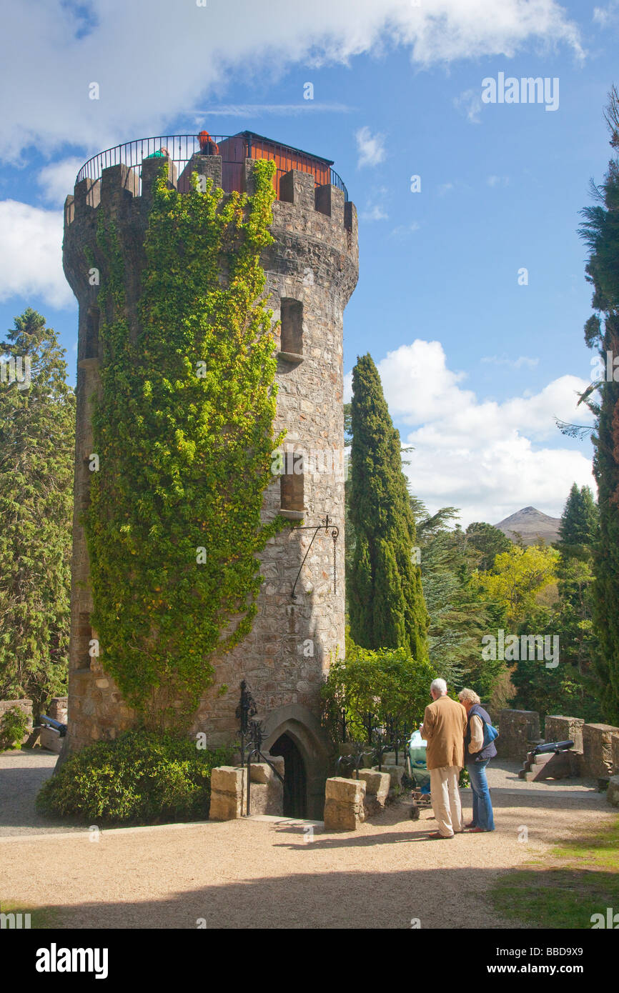 Pepperpot Tower Powerscourt Gardens County Wicklow Ireland Eire Irish ...