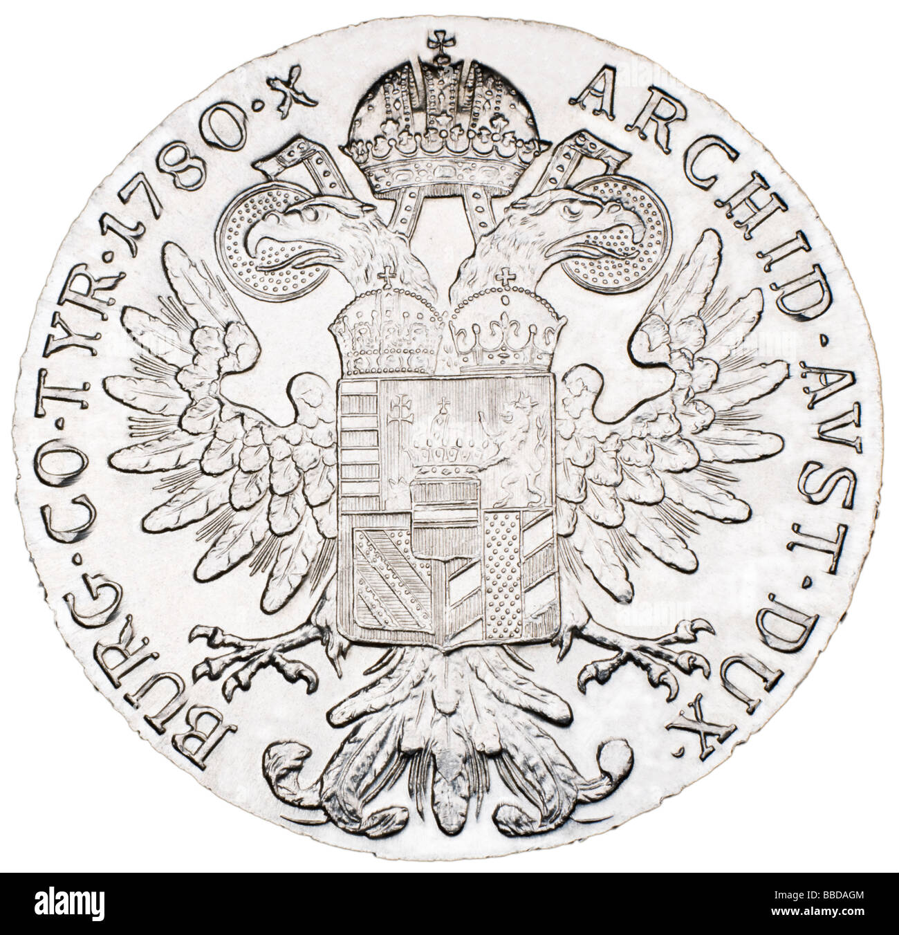 Maria Theresa silver Thaler - Austrian coin used worldwide as ...