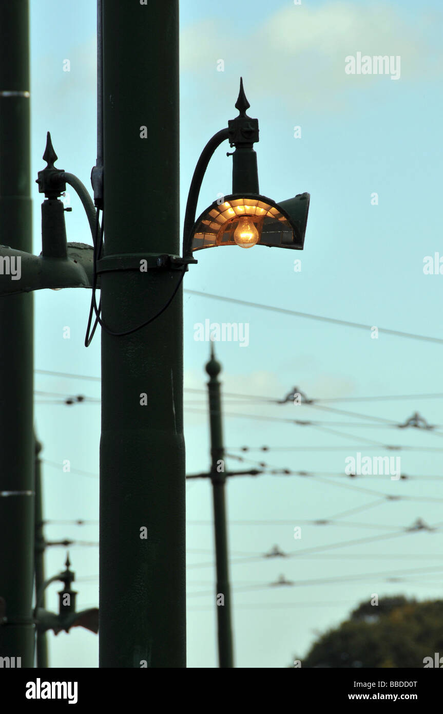 Ancient street light Stock Photo - Alamy