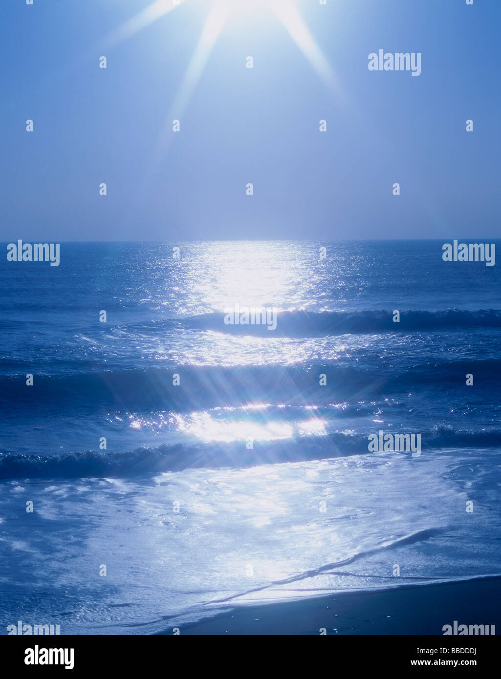 Ocean And Ray Stock Photo - Alamy