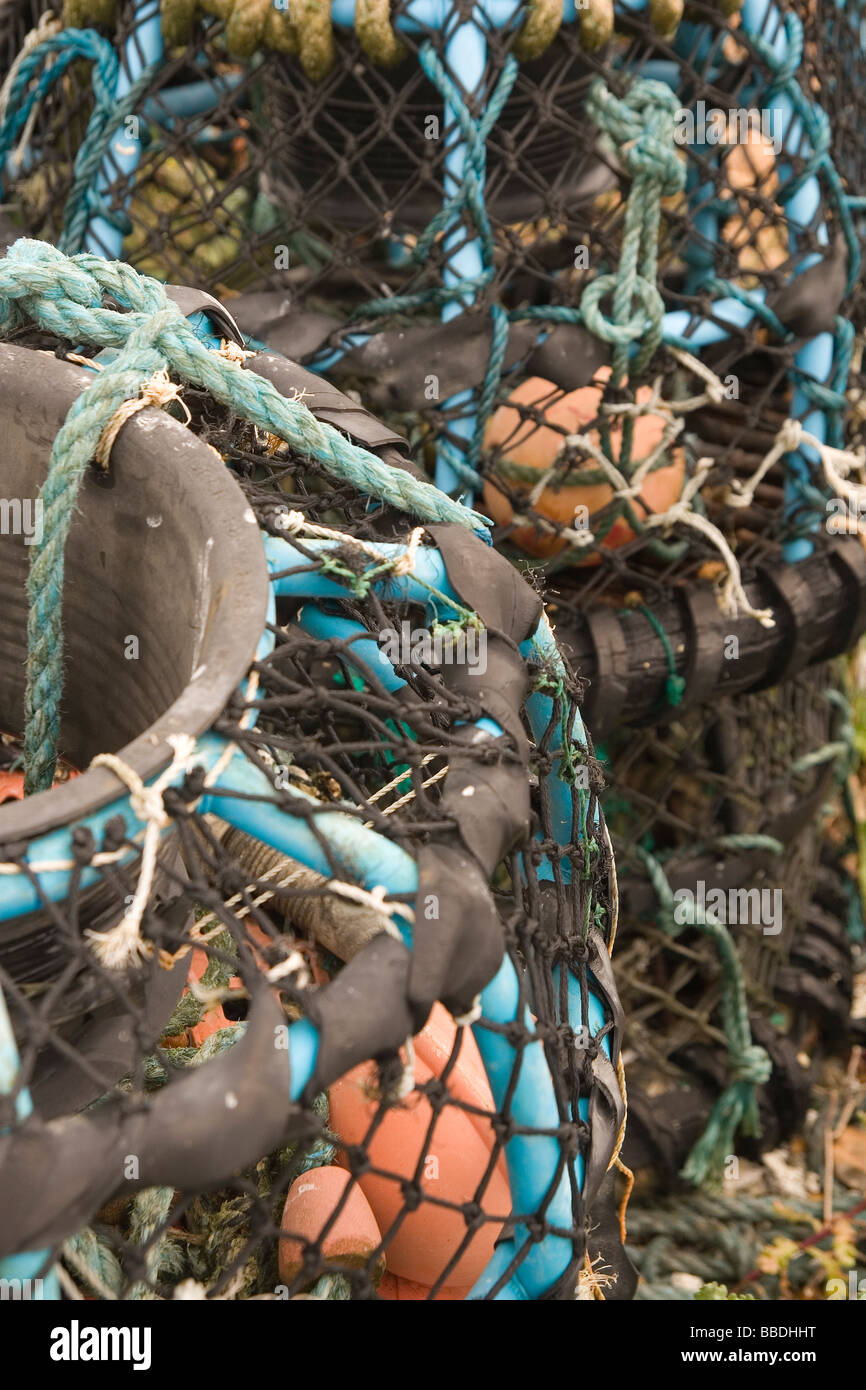 Lobsters and crabs pots hi-res stock photography and images - Alamy