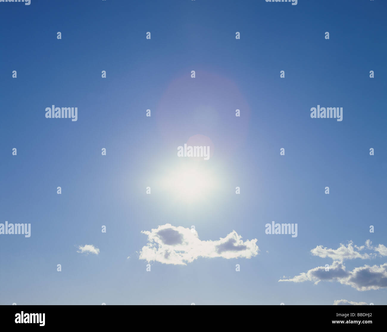 Sun And Cloud Stock Photo - Alamy