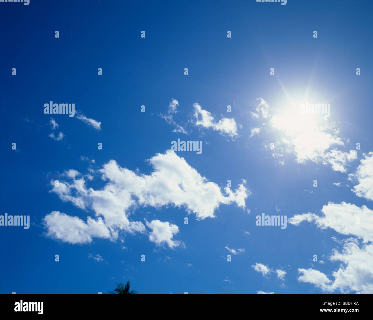 Sun And Cloud Stock Photo - Alamy