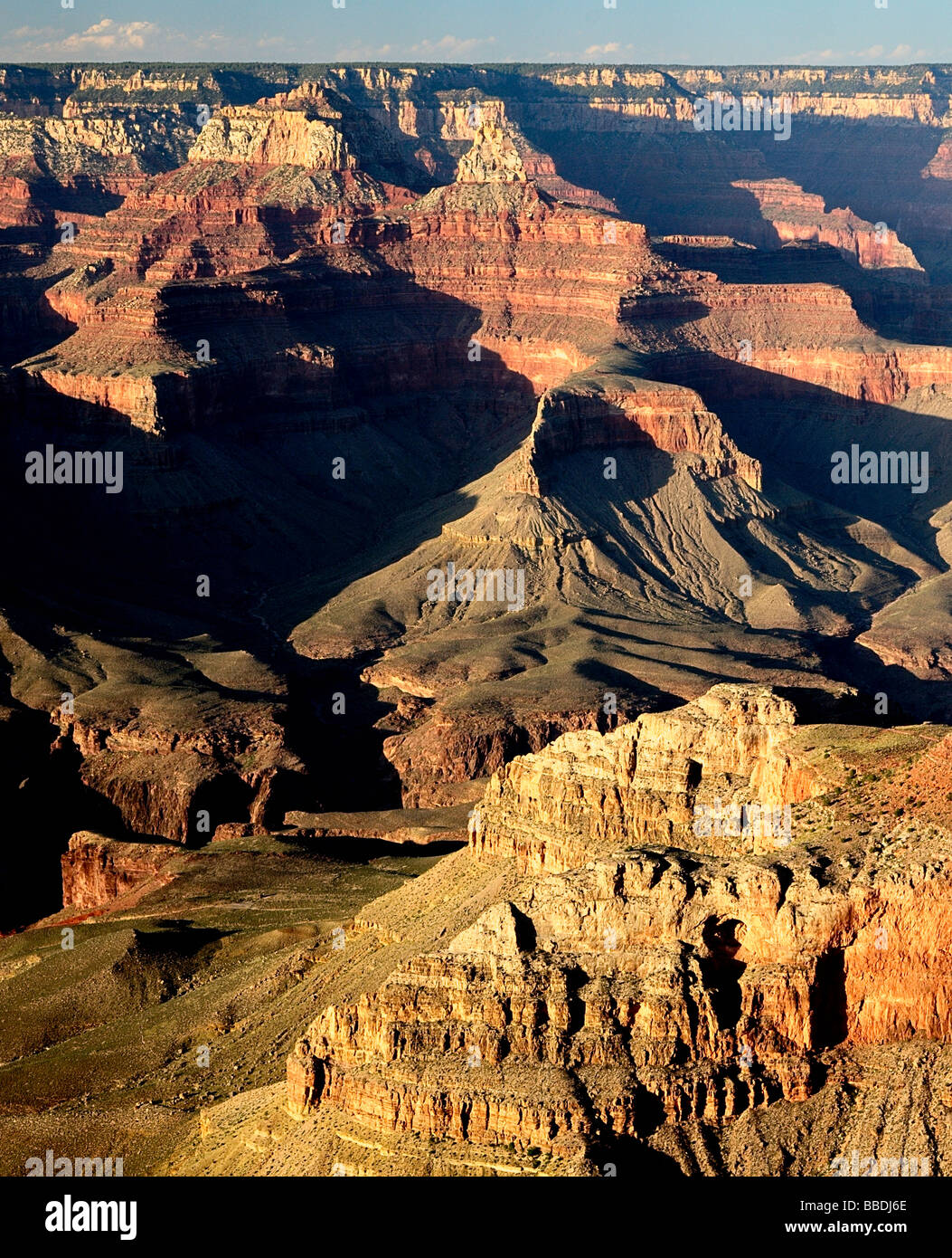 Grand Canyon National Park Yavapai Point Sunset Tusayan Arizona USA ...