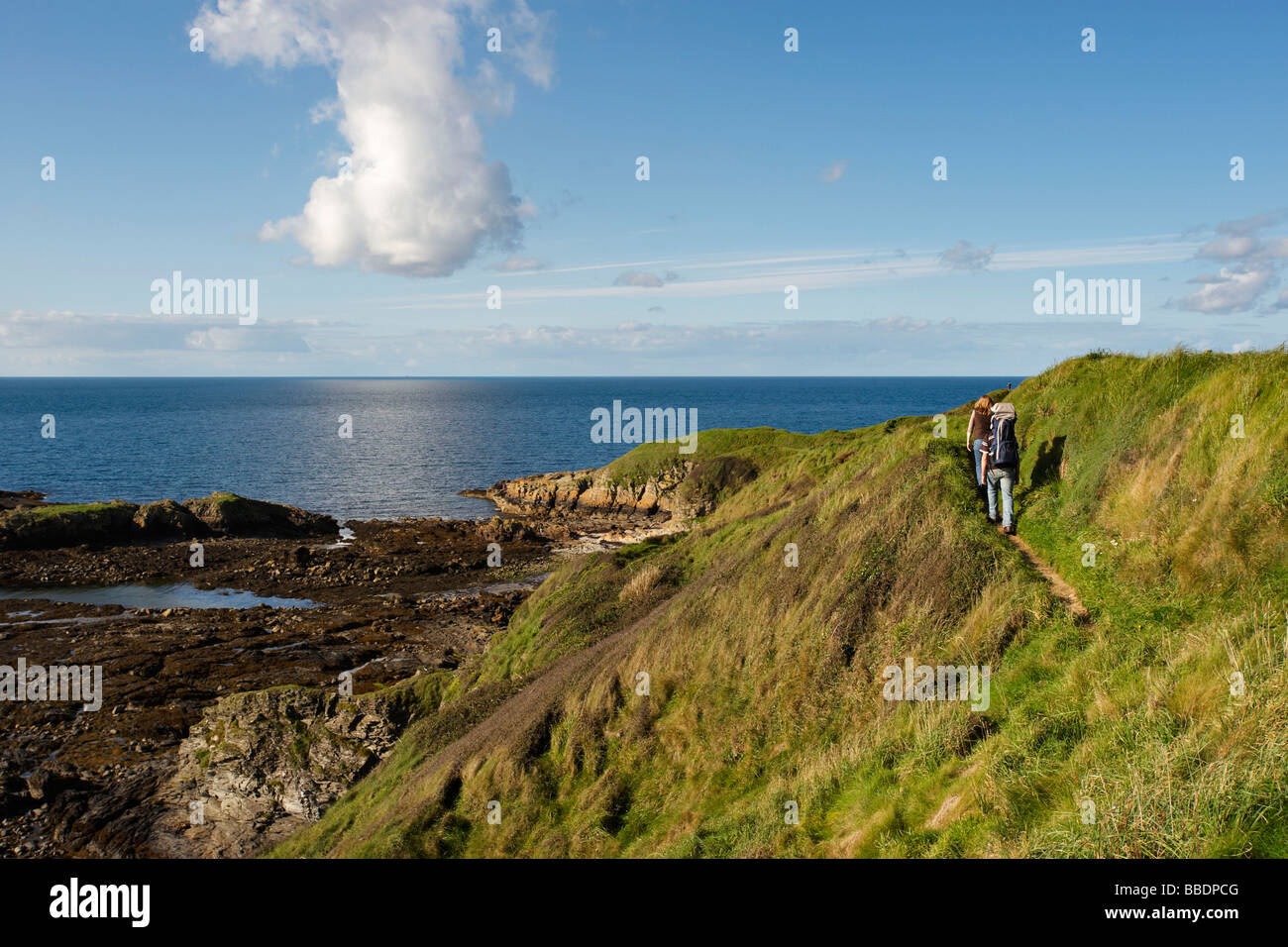 Niarbyl Bay Isle Of Man Stock Photo - Alamy