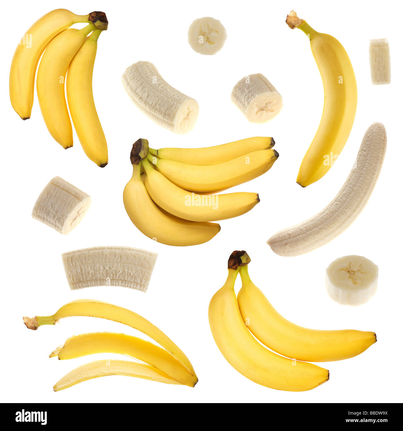Banana pulp Cut Out Stock Images & Pictures - Alamy