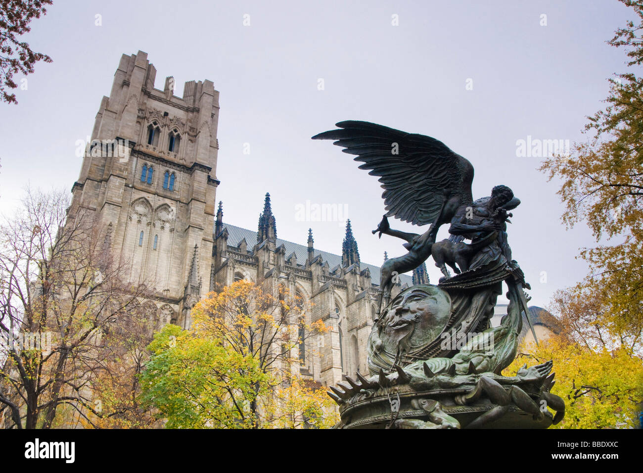 St. John the Devine Cathedral, New York City, New York, USA Stock Photo ...