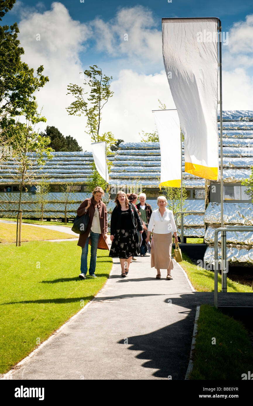 New stainless steel clad artists studios at Aberystwyth Arts Centre ...