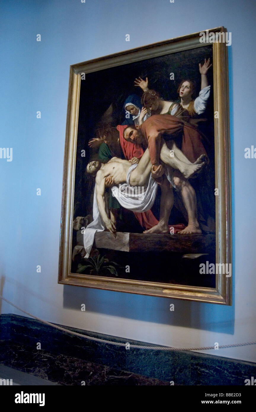 The Entombment of Christ Stock Photo - Alamy