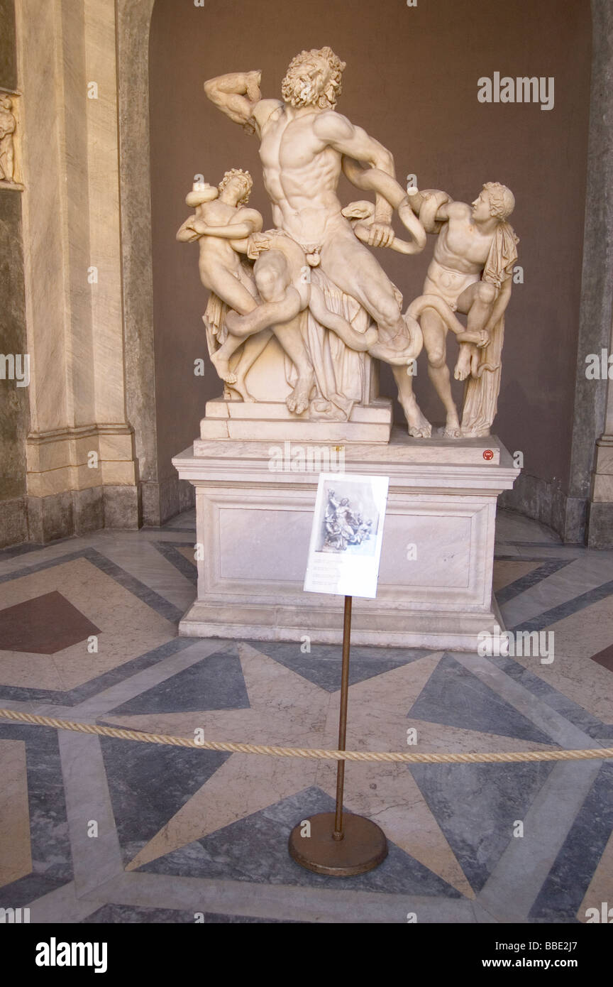 Laocoön and His Sons in Vatican museum Stock Photo - Alamy