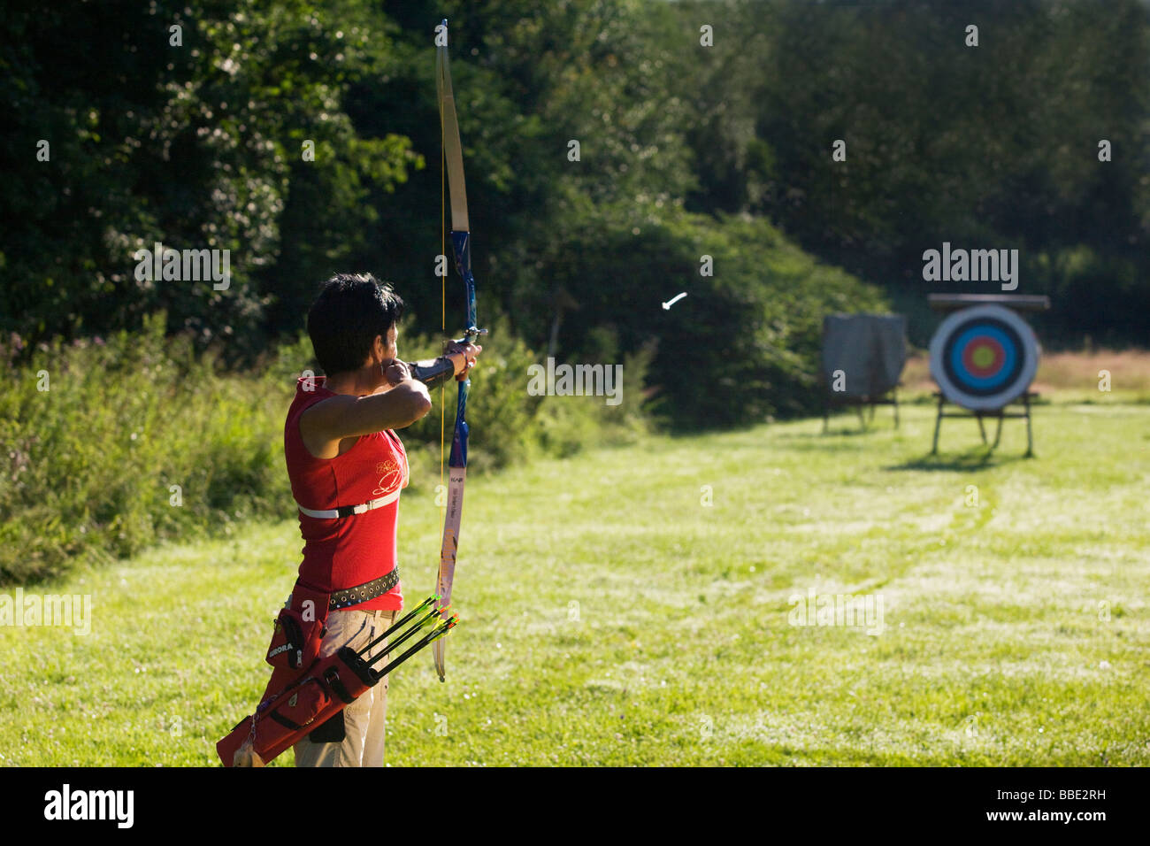 Female shooting targets hi-res stock photography and images - Alamy
