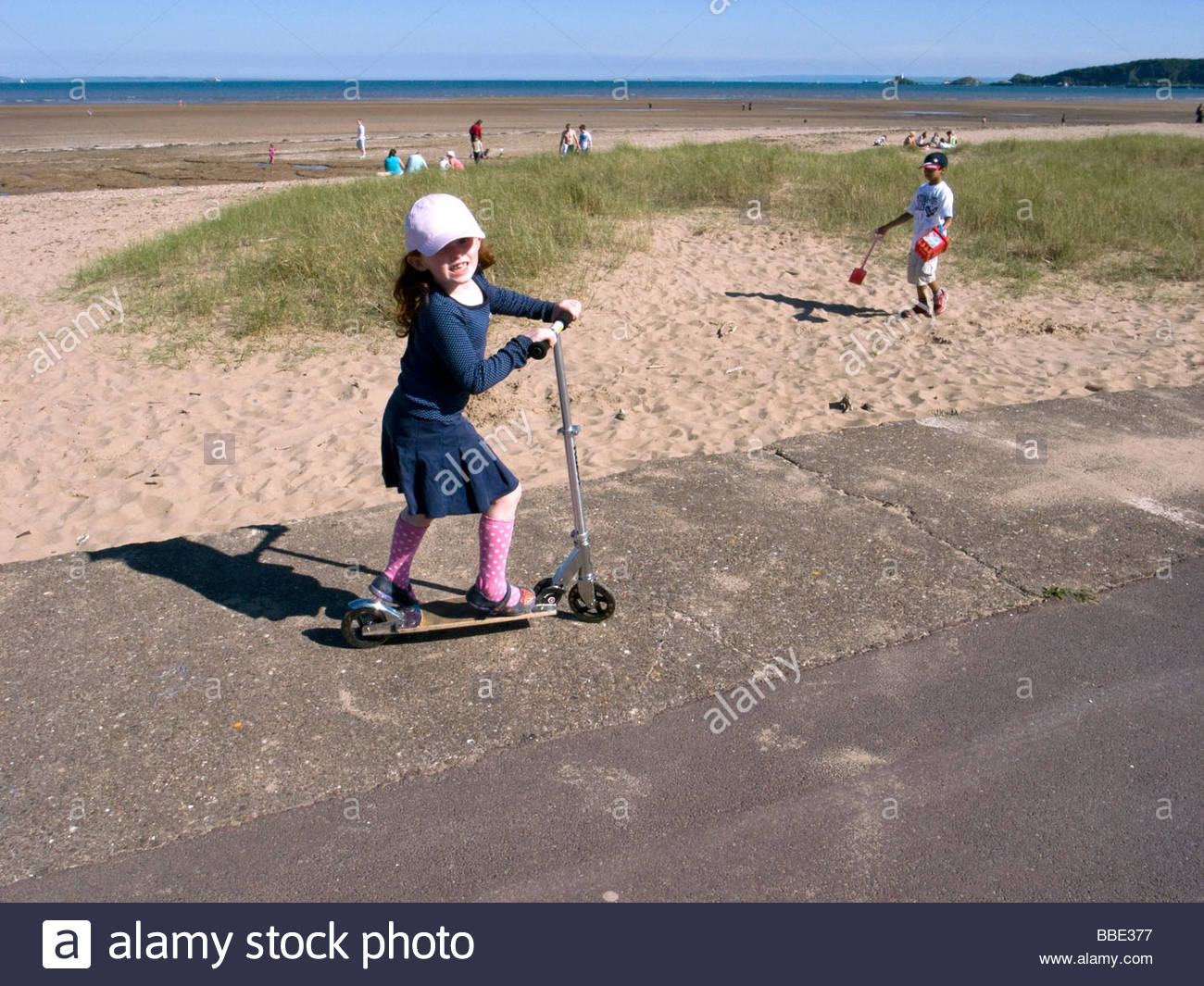 Scooter On Beach High Resolution Stock Photography and Images - Alamy
