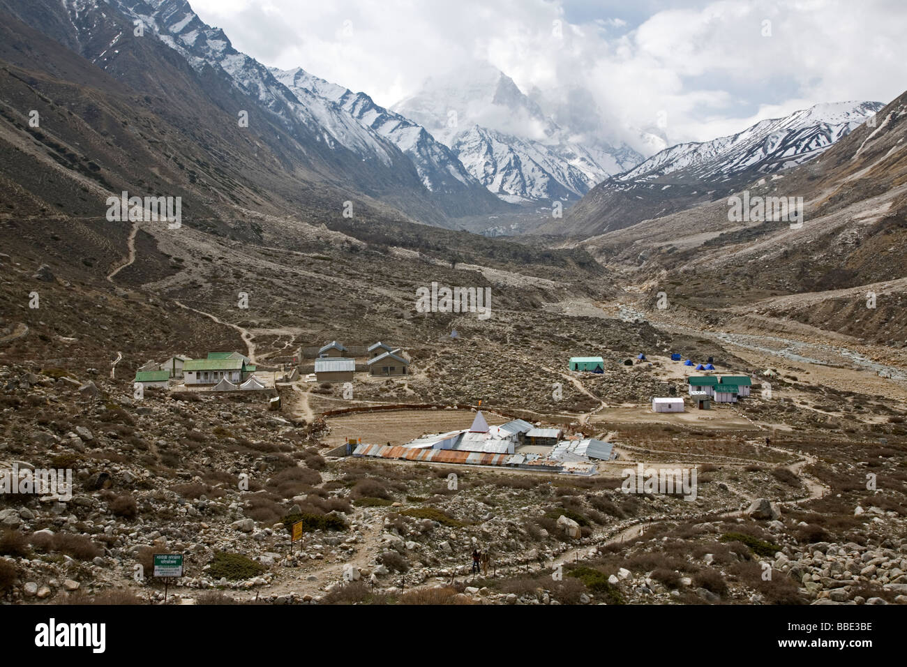 Bhojbasa. Gangotri National Park. Uttarakhand. India Stock Photo - Alamy