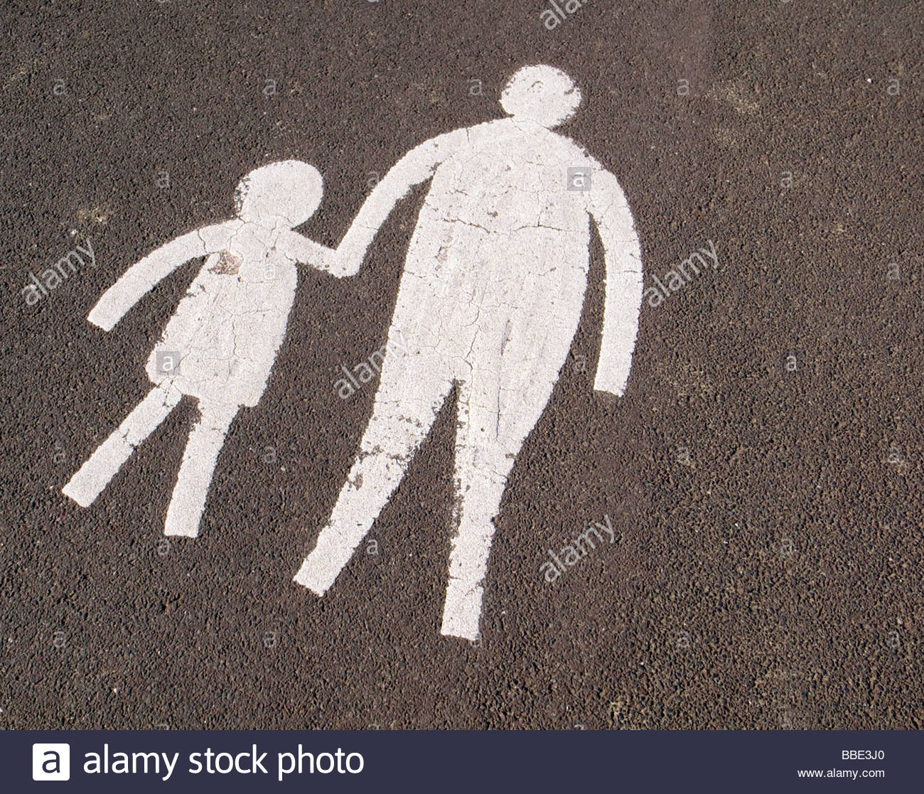 Child Road Safety Sign Stock Photos & Child Road Safety Sign Stock ...