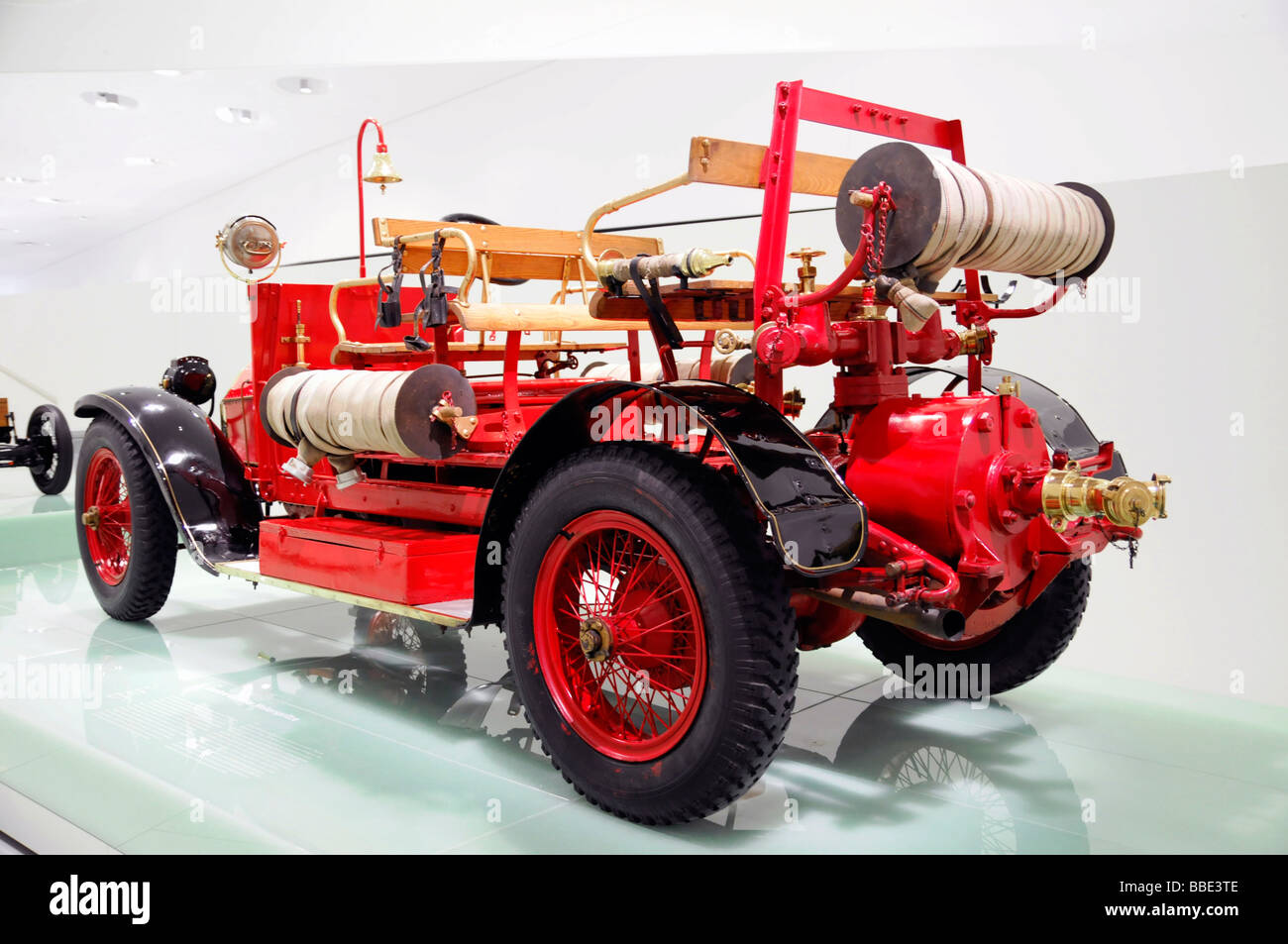 Austro Daimler Motorspritze fire engine, New Porsche Museum, 2009 ...