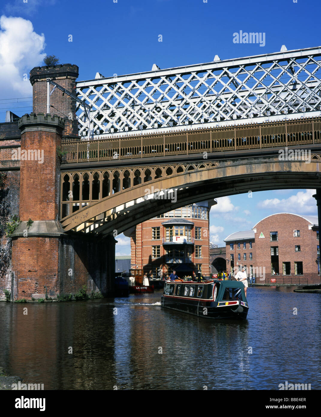 Castlefield Canal Basin,Castlefield Manchester England Stock Photo - Alamy