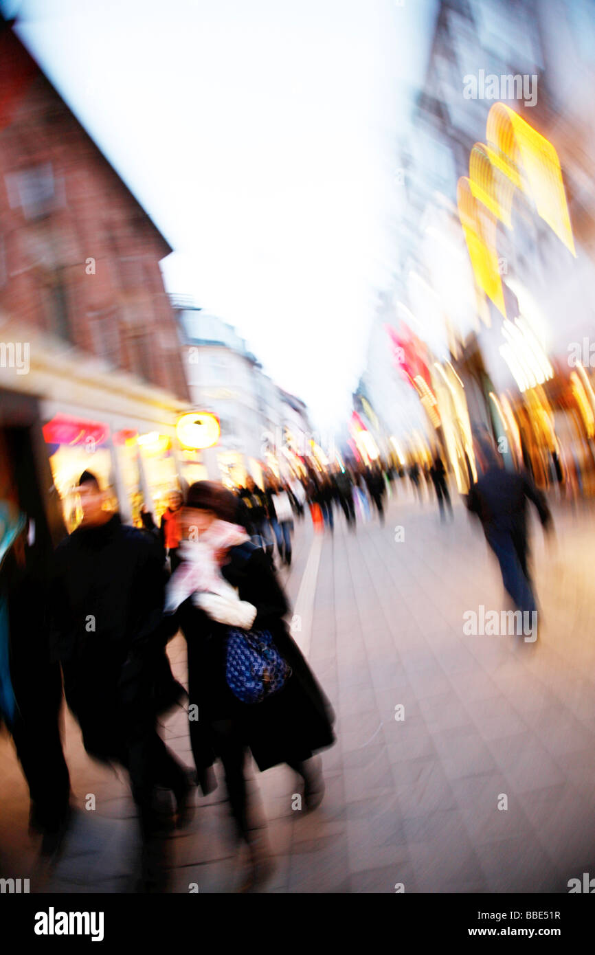 Stroget shopping street, Copenhagen Stock Photo - Alamy