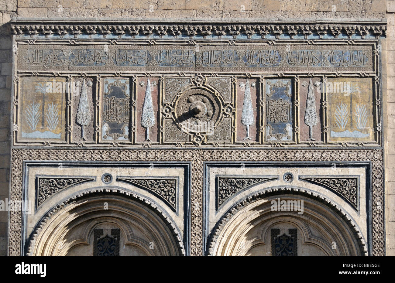 Detail of Barber s Gate of Al Azhar Mosque Islamic Cairo Egypt Stock ...