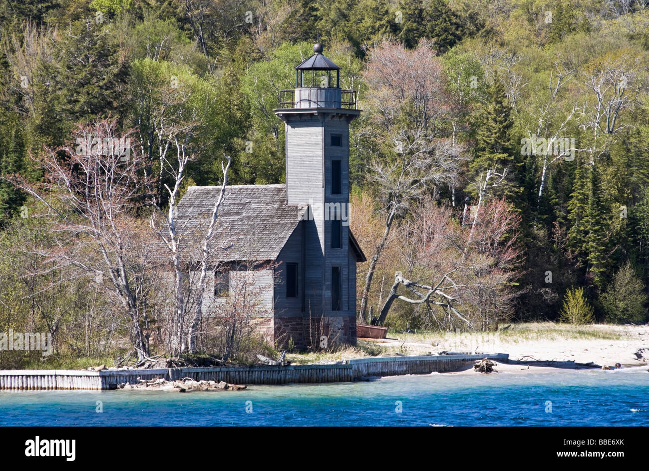 Grand island beach upper peninsula hi-res stock photography and images ...